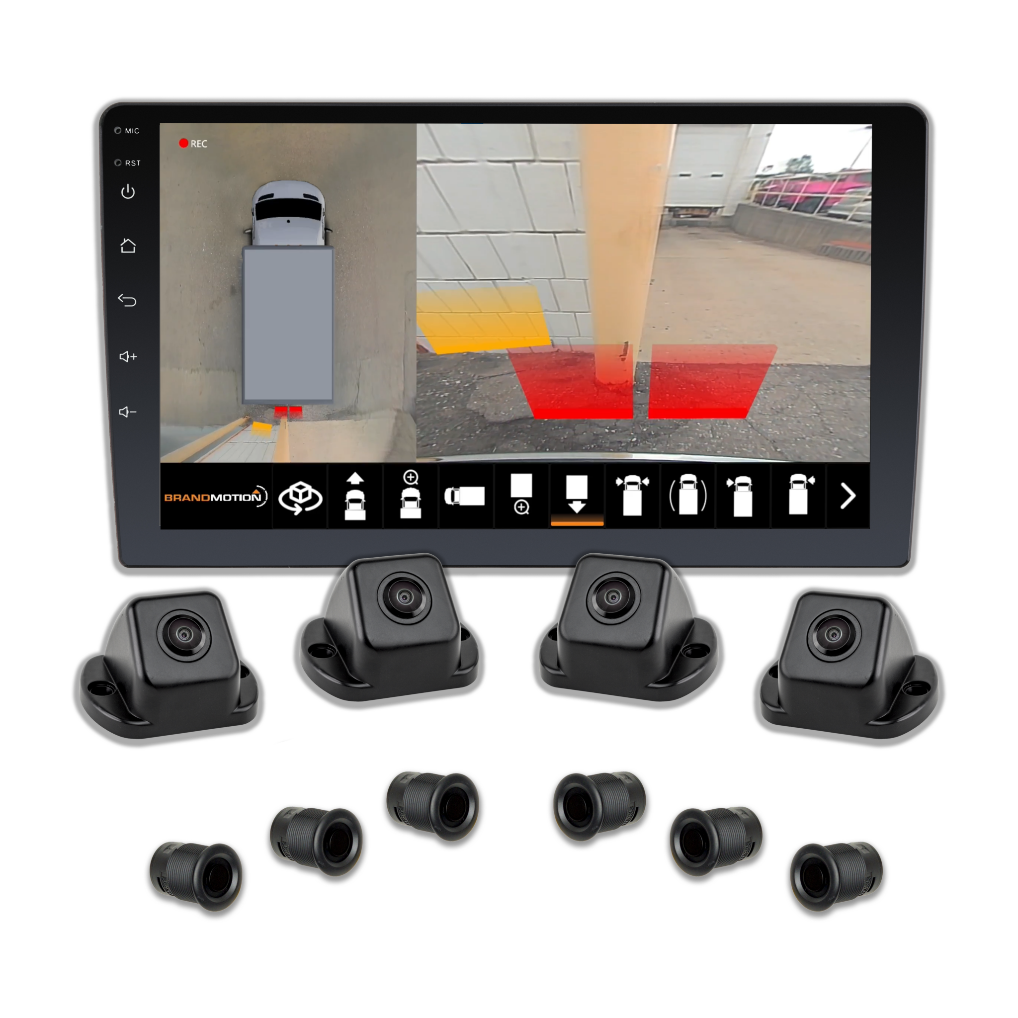 SurroundVUE™ 360° System with 6 Proximity Sensors - Brandmotion