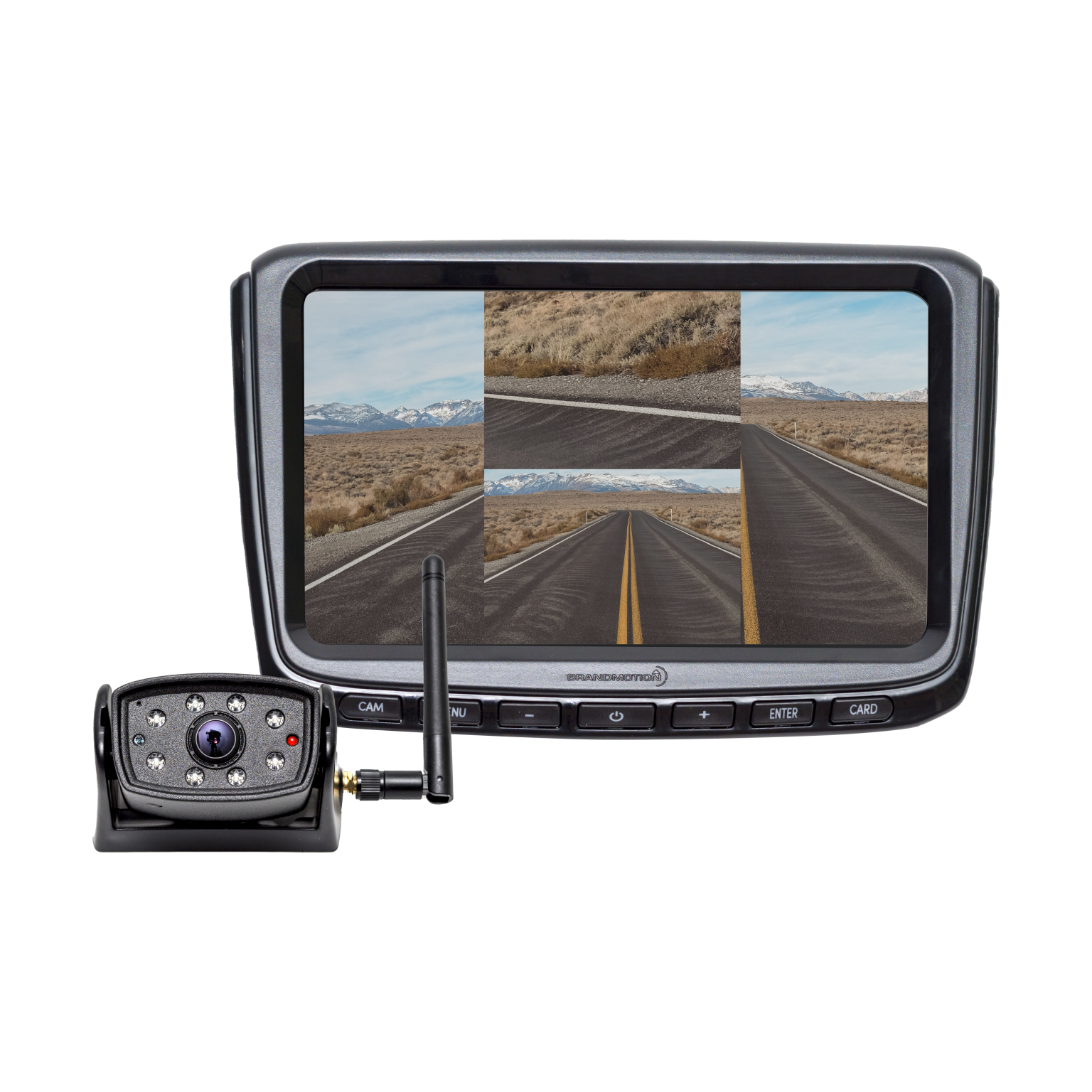 Trailer & RV Camera - Wireless HD Observation System 7″ DVR Monitor ...