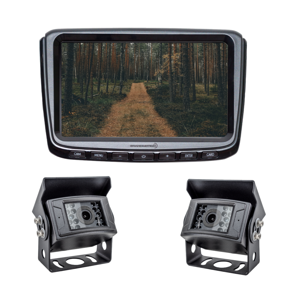 SummitView™ UTV Dual 1080p Camera System with High Definition 7″ DVR ...